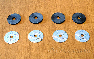 Goldwing, GL1800, GL1500,GL1200,GL1100, Trunk Rack Washers, Show Chrome ...